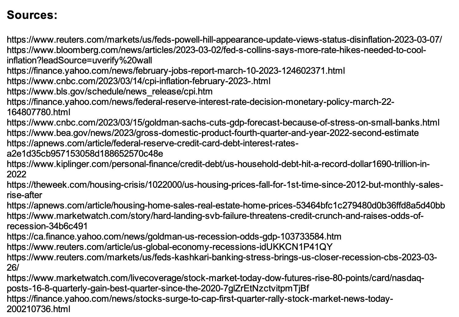 March 2023 Market & Economic Recap - One Wealth MGMT